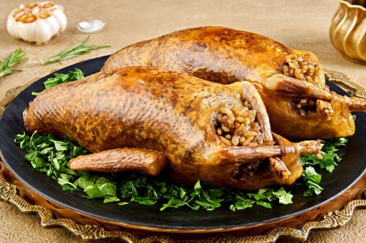 2 Pigeons stuffed with rice - Hamamgy